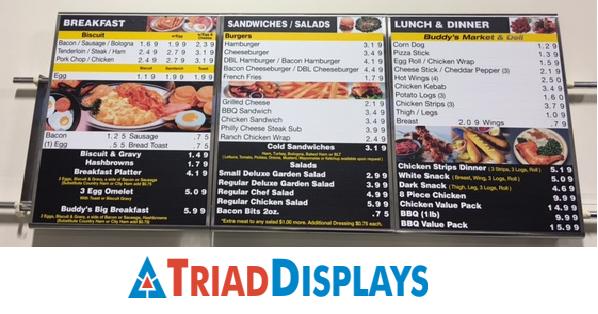 Restaurant Menu Board | Magnetic Menu Board | Digital Signage